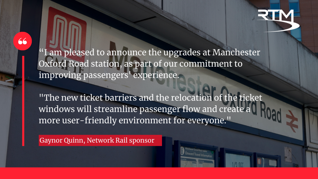 Manchester Oxford Road Station Gets £2.7m Upgrade | Rail News